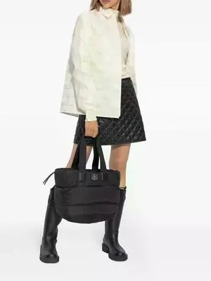 Moncler Kickstream Drawstring Knee-high Boots - Black
