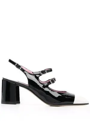 CAREL Papaya 65mm Two-tone Pumps