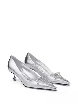 JIMMY CHOO Scarlett 50 Pumps - Silver