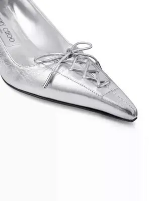 JIMMY CHOO Scarlett 50 Pumps - Silver