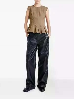Proenza Schouler White Label Felix Top - Brown