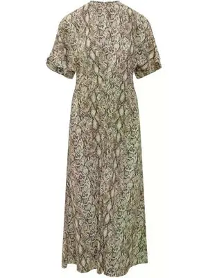 Isabel Marant Étoile Keany Midi Dress - Neutrals