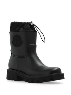 Moncler Lug Sole Slip-on Ankle Boots - Black