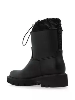 Moncler Lug Sole Slip-on Ankle Boots - Black