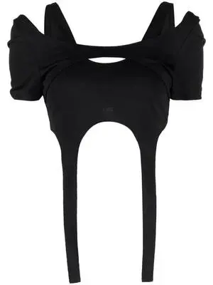HELIOT EMIL Arid Harness Top - Black