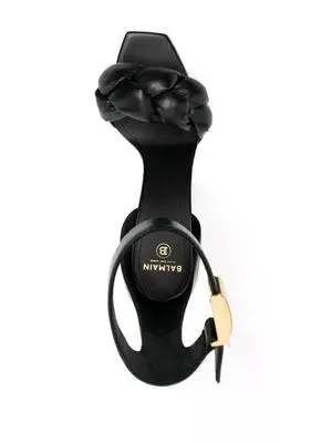 Balmain Logo-plaque Open-toe Sandals