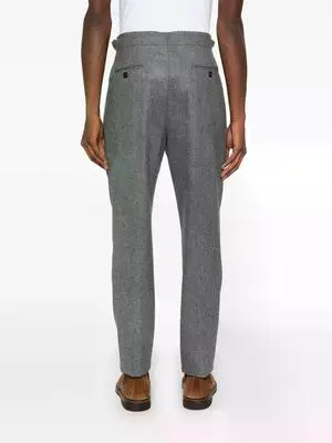 Brunello Cucinelli Flannel Double-pleat Trousers