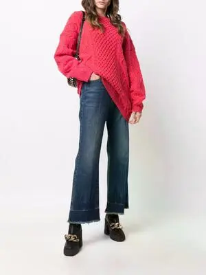 Stella McCartney The '90s Cropped Flared Jeans