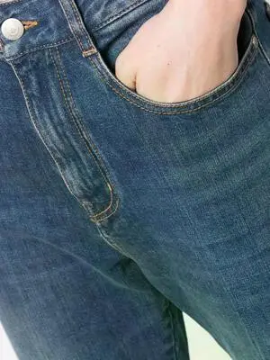 Stella McCartney The '90s Cropped Flared Jeans