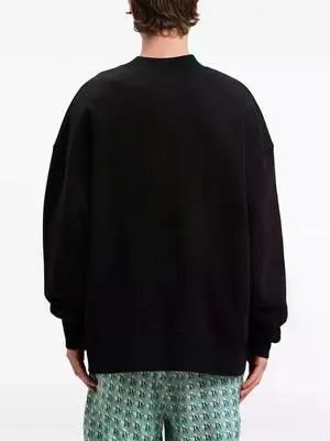 Palm Angels Logo-print Cotton Sweatshirt