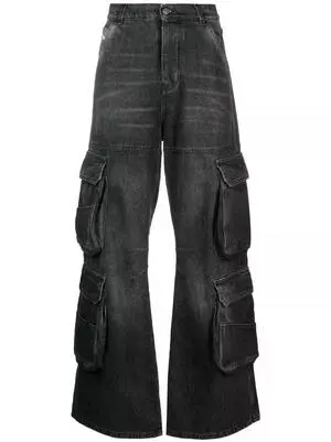 DIESEL® 1996 D-sire 0hlaa Straight-leg Jeans - Black