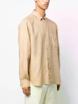 Aspesi Long-sleeve Linen Shirt