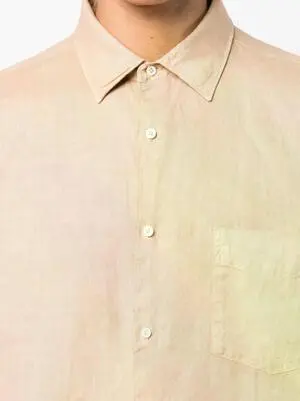 Aspesi Long-sleeve Linen Shirt