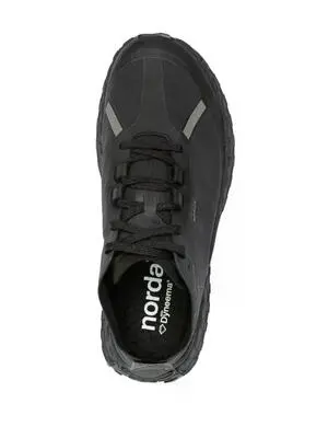 NORDA 001 Panelled Lace-up Sneakers - Black
