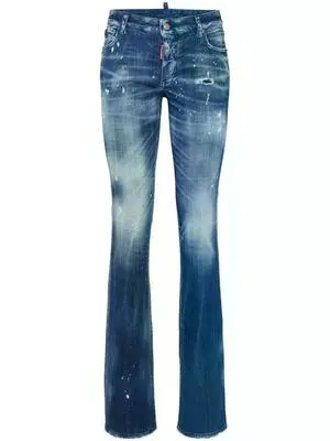 Dsquared2 Mid-rise Flared Jeans
