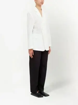 MAISON MARGIELA Pinstriped Single-breasted Blazer