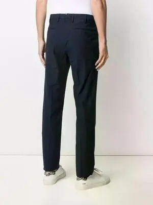 Incotex Tailored Cotton Trousers - Blue