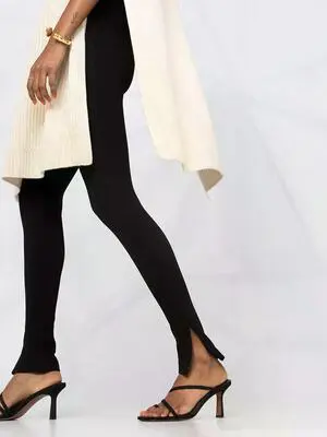 TOTEME Zip High-waisted Leggings