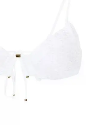 AMIR SLAMA Open-knit Underwire Bikini Set