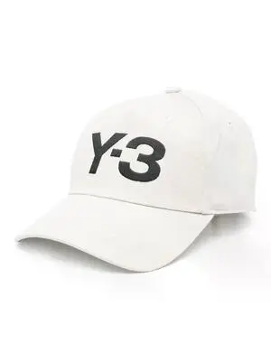 Y3 Logo-embroidered Cap - Neutrals