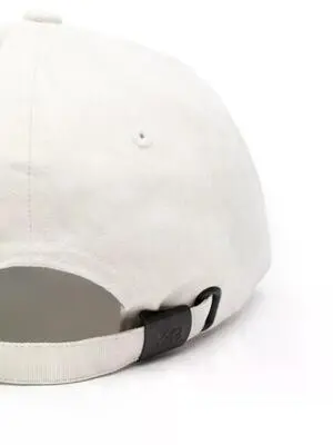 Y3 Logo-embroidered Cap - Neutrals
