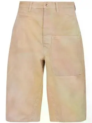 MAISON MARGIELA High-waisted Cotton Shorts