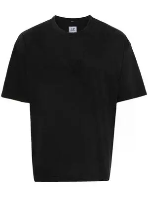 C.P. COMPANY Logo-embroidered T-shirt