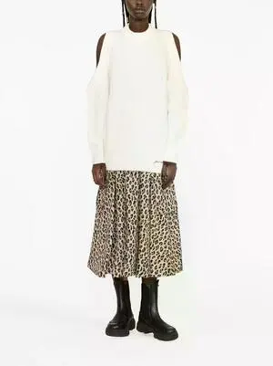 GANNI Cold Shoulder Jumper