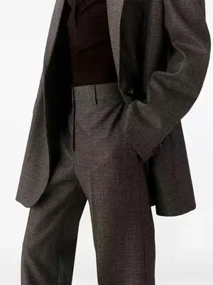 Stella McCartney Wool Tailored Trousers - Grey