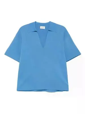 P.a.r.o.s.h Ribbed T-shirt - Blue