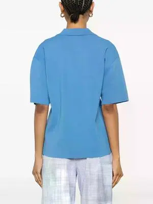 P.a.r.o.s.h Ribbed T-shirt - Blue