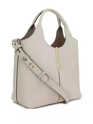 TOD'S Mini Leather Tote Bag - Neutrals