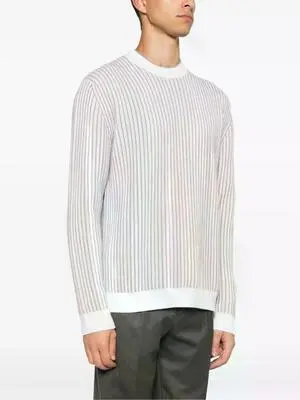 Zegna Striped Wool Sweater