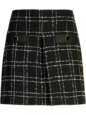 Liu Jo Bouclé Mini Skirt - Black