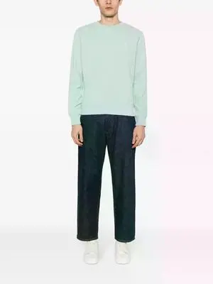 Polo Ralph Lauren Polo-pony Motif Cotton Sweatshirt - Green