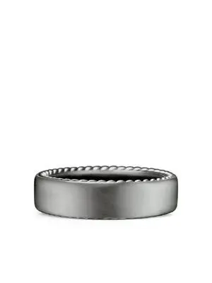 David Yurman Sterling Streamline Band Ring - Silver