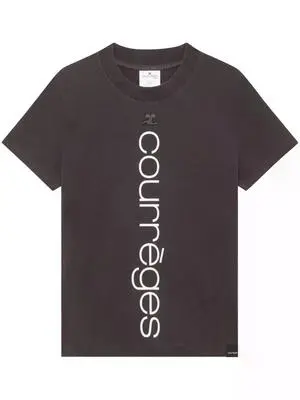 Courreges Applique T-shirts For Women