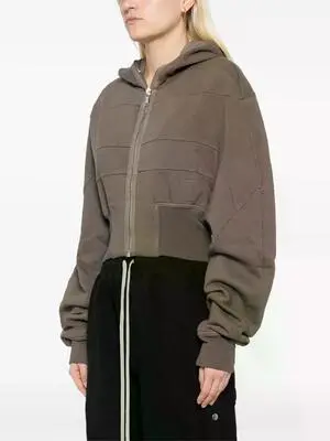 Rick Owens Collage Gimp Hoodie - Brown