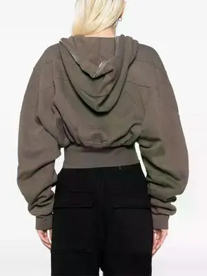 Rick Owens Collage Gimp Hoodie - Brown