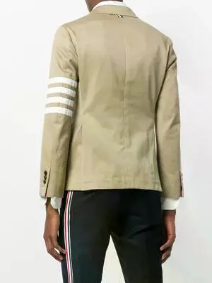 Thom Browne 4-bar Unconstructed Sport Coat - Neutrals