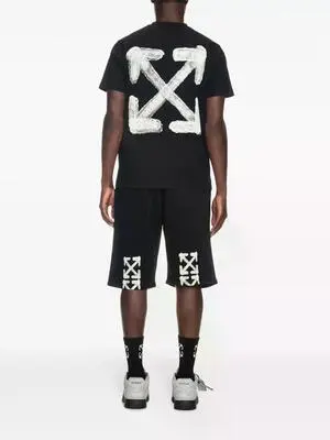 Off-White Spray Arrow Track Shorts