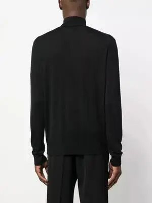 LANVIN Roll-neck Wool-blend Jumper