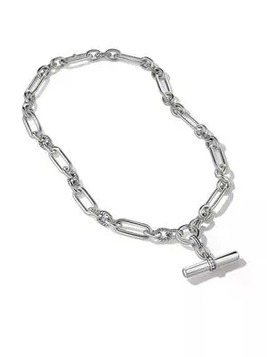 David Yurman Sterling Lexington Diamond Chain Necklace