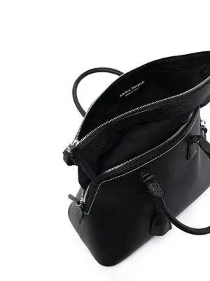 MAISON MARGIELA Multi-pocket Leather Tote Bag