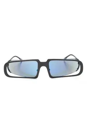 Henrik Vibskov Link Square-frame Sunglasses - Blue