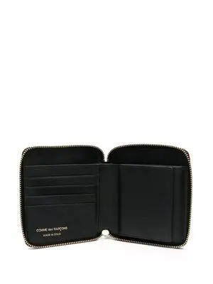 Comme Des Garçons Zip Around Textured Wallet