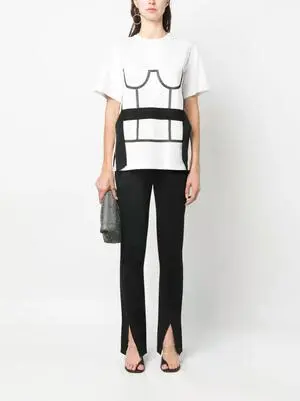 MURMUR Trompe L'oeil Corset T-shirt