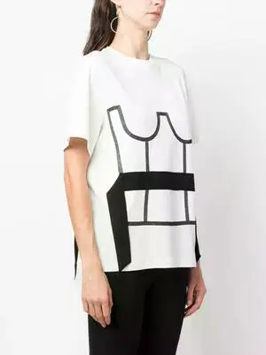 MURMUR Trompe L'oeil Corset T-shirt