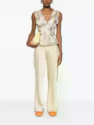 Patrizia Pepe Satin Trousers