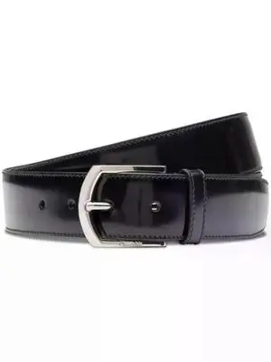 Church's Polished Leather Belt - Black
